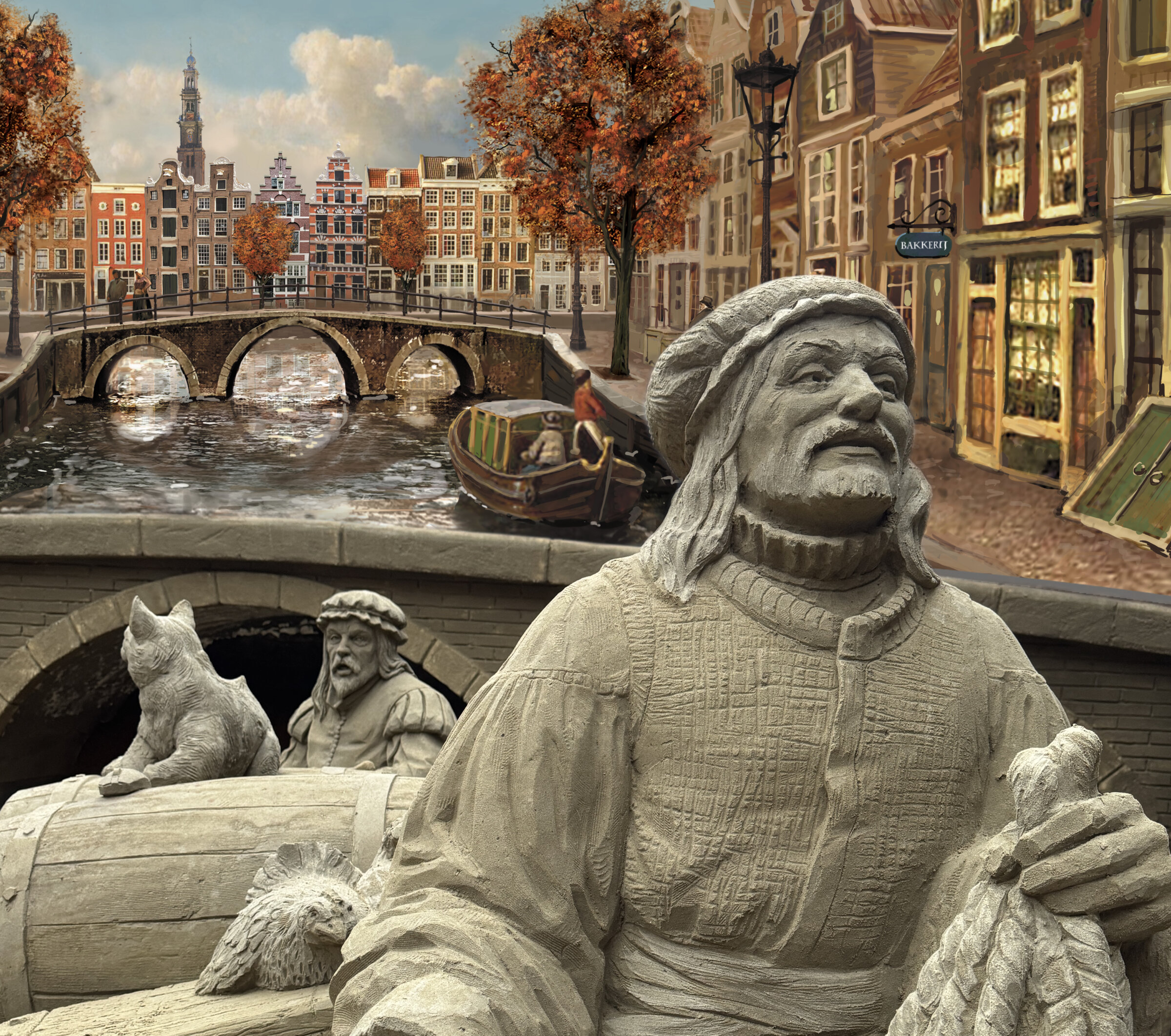 Experience 750 years of Amsterdam in... Sand! - Amsterdam750